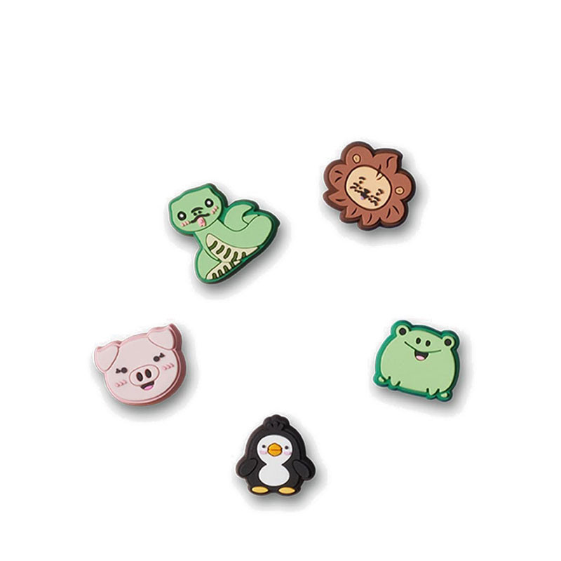 Jual Crocs Cartoon Animal Friends 5 Pack Jibbitz | Shopee Indonesia