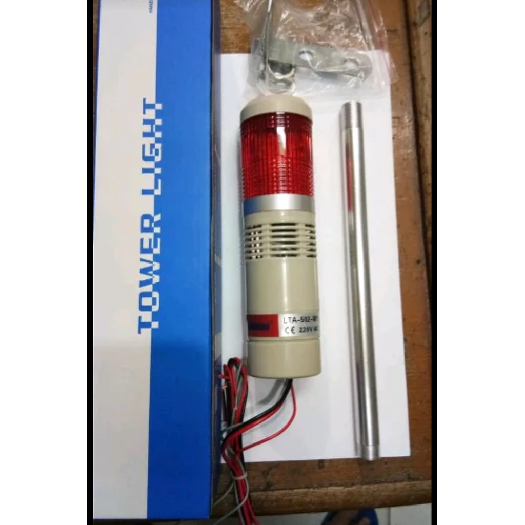 Jual Lampu Tower Light / Lampu Menara Tipe 1 Lampu Shemsco (Kedip ...