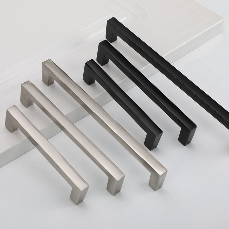 Jual Cabinet Hands Kitchen Door Hands Drawer Knobs Aluminum | Shopee ...