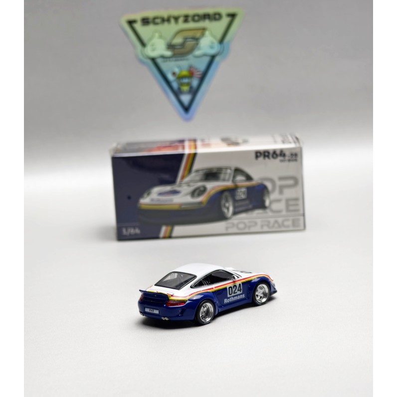 Jual Pop Race Porsche Rwb 997 #024 Rothmans Diecast Murah | Shopee ...