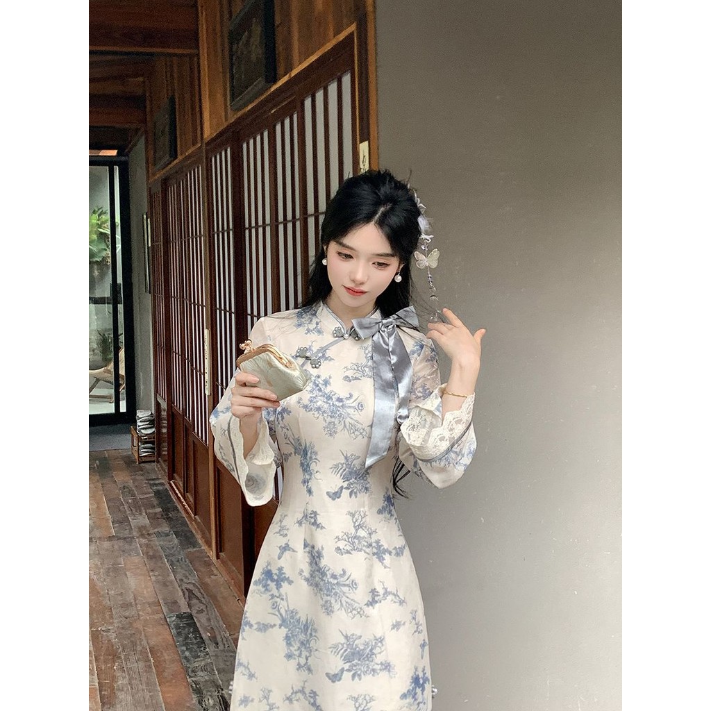 Jual Baju Cheongsam, Baju Cheongsam Peri Super Elegan, Tersembunyi ...
