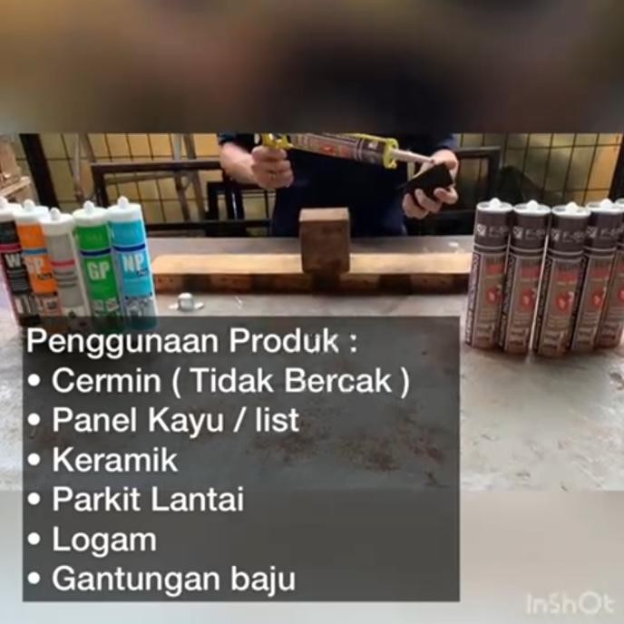 Jual Promo Silicone Sealant F-Sill Super Nail Lem Sekekas Maxbond ...