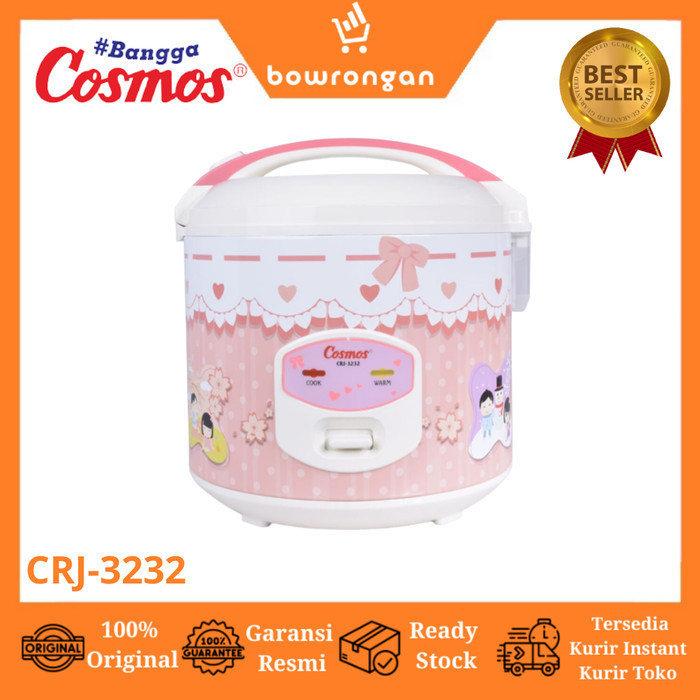 Jual COSMOS PENANAK NASI RICE COOKER CRJ-3232 | Shopee Indonesia