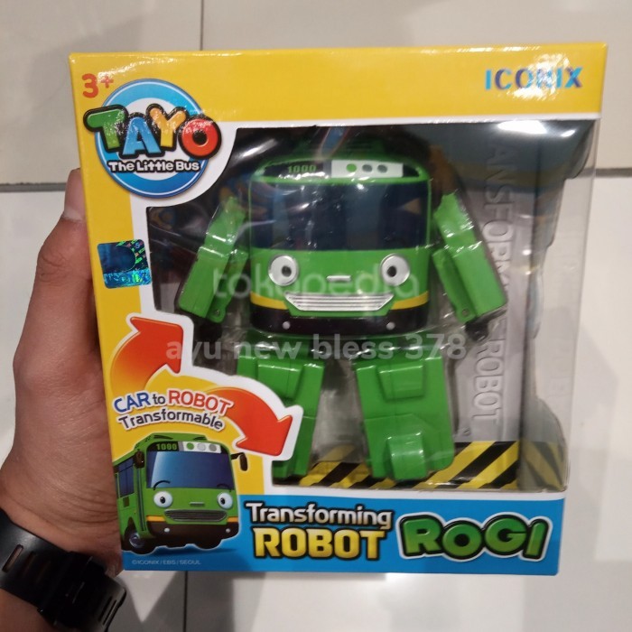 Jual Derty Tayo, The Little Bus Transforming Robot Rogi Tayo Rogi Bus Robot Tayo | Shopee Indonesia