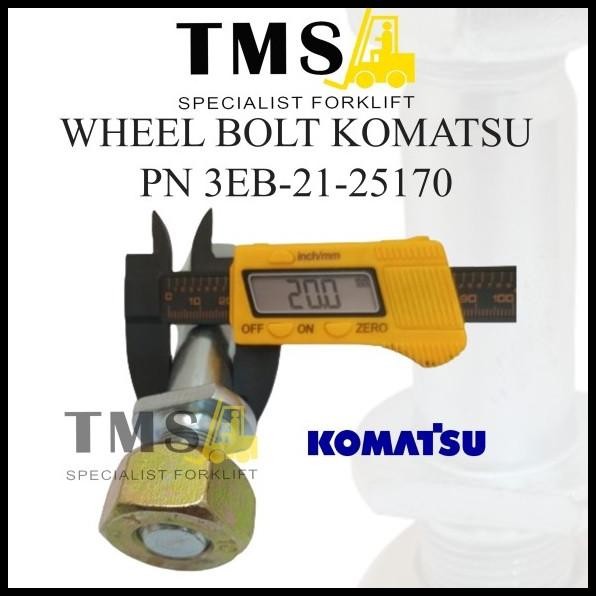 Jual TERBARU BAUT RODA DEPAN FORKLIFT KOMATSU 3EB-21-25170 FD20-30 ...