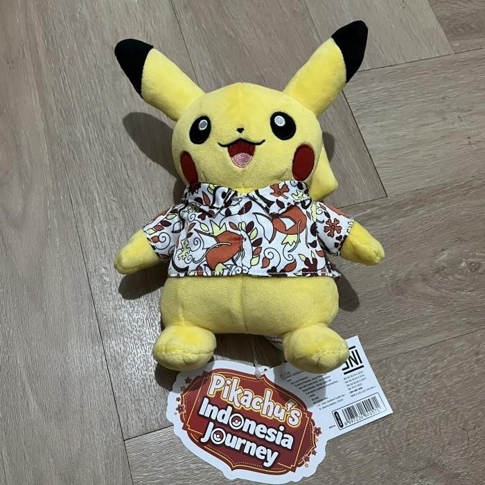 Jual Boneka Pikachu Batik Medium / Sedang Original Pikachu Indonesia ...