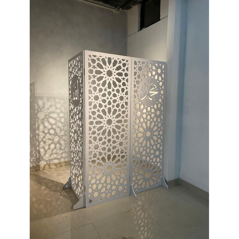 Jual Sekat Pembatas Ruangan Mushola / Masjid | Sketsel Masjid Pvc ...