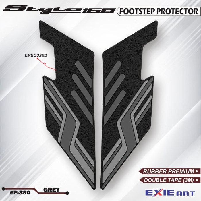 Jual Footstep Protector Honda Stylo 160 Pelindung Pijakan Kaki Motor ...