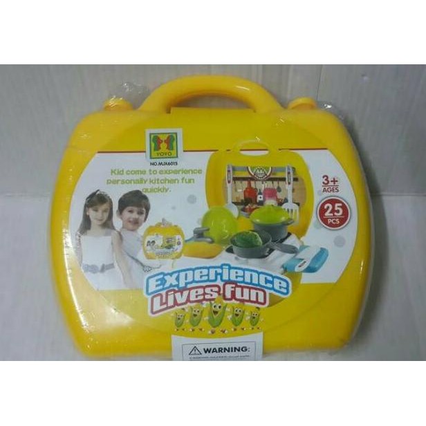 Jual Koper Kitchen Set / Experience Lives Fun Isi 25 Pcs | Shopee Indonesia