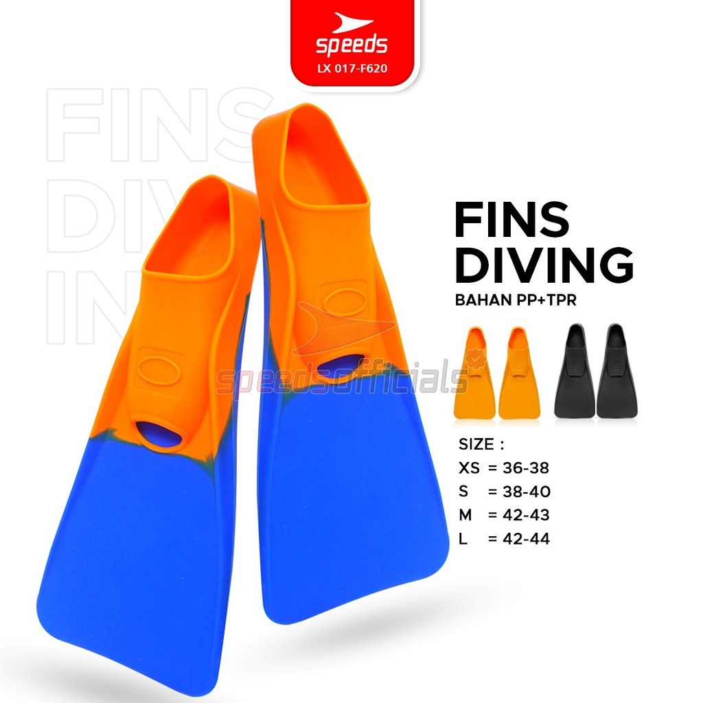 Jual SPEEDS Kaki Katak Kaki Selam Kaki Kodok Diving Fins Fin Alat Snorkeling Perlengkapan ...