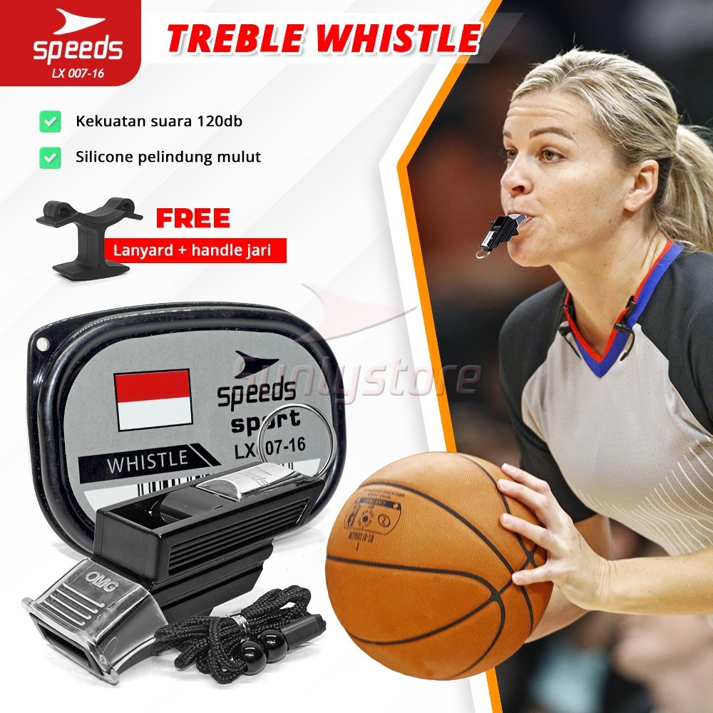 Jual SPEEDS Peluit Wasit Pluit Treble Whistle Olahraga Periwitan Sport ...