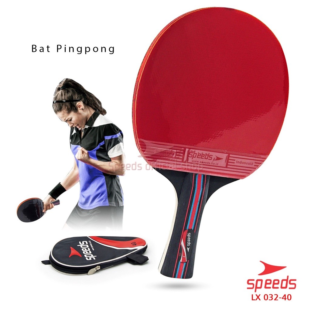 Jual SPEEDS Bet Tennis Meja PIngpong Bola PIngpong Premium Kayu Berkualitas 032-40 | Shopee ...