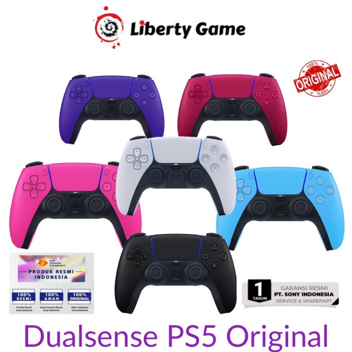 Jual PS5 Dualsense Dual Sense Controller Wireless Stik Stick Joystick ...