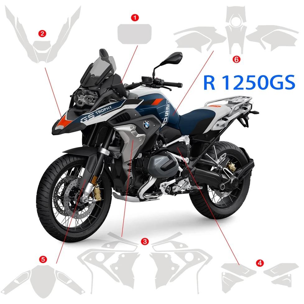 Jual For Bmw R1250 Gs Ppf Complete Paint Film Gs 1250 Tpu Tank Paint ...
