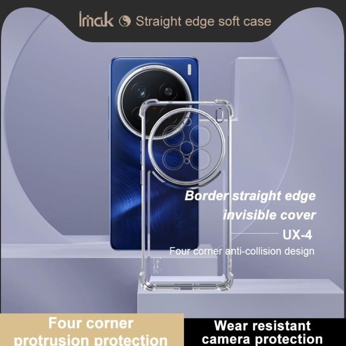 Jual Promo Case Vivo X200/Pro/Pro Mini (5G) IMAK UX-4 Border Straight Edge Casing COD | Shopee ...