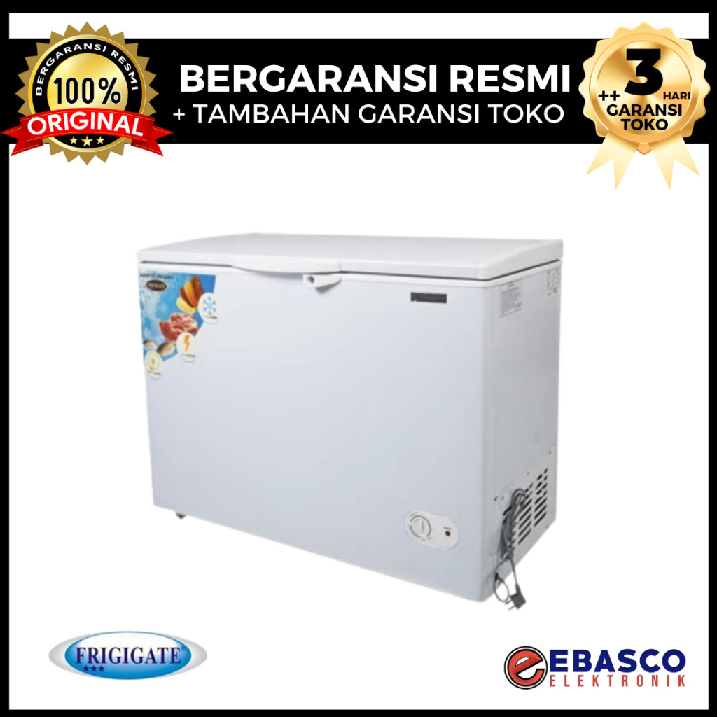 Jual FRIGIGATE CHEST FREEZER F 300 LV - Kapasitas 300 Liter | Shopee ...