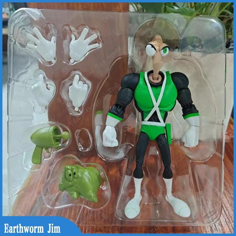 Jual Pdna 1/12 Earthworm Jim Action Figure Psy-Crow Snot Worm Body Jim ...
