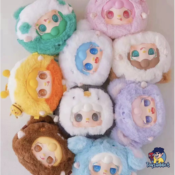 Jual Yooki First Generation Series Plush Blind Box Keychain | Shopee ...