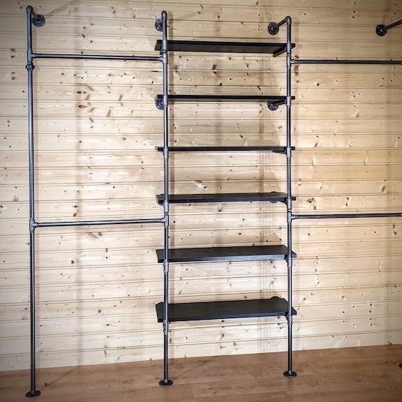 Jual Rail Rack Industrial Pipe - Rak Gantungan Baju Distro Brisinameta ...