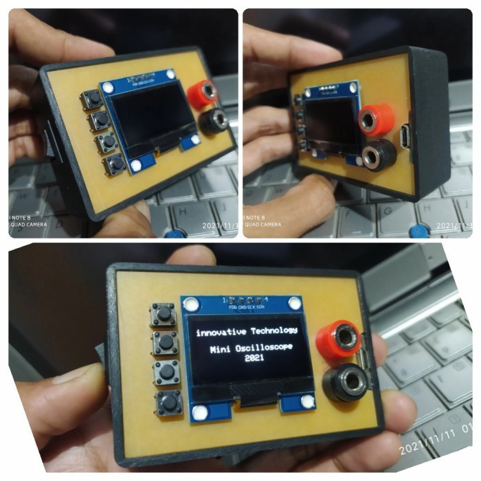 Jual Oscilloscope mini portable kit modul osiloskop | Shopee Indonesia