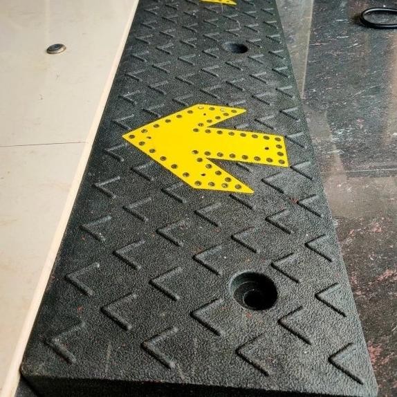 Jual karet tanjakan turunan tangga pvc lantai jalan anti slip kendaran ...