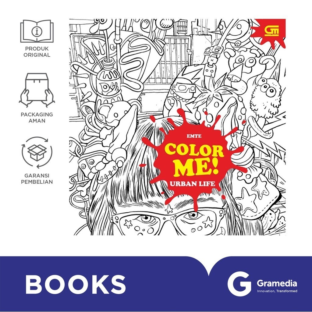 Jual Buku Color Me! Urban Life | Shopee Indonesia