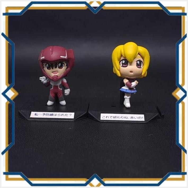 Jual [AUG] FIGURE CHIMAKORE GUNDAM SEED SHINN ASUKA & STELLAR LOUISSER ...