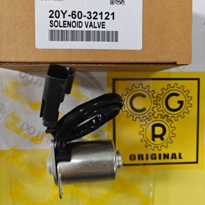 Jual Ready To Order 20Y-60-32121 Solenoid Valve Komatsu Pc200-7 Pc200-8 ...