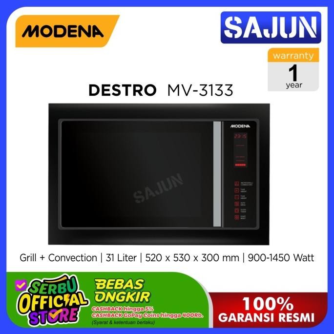 Jual Modena Microwave Oven PALAZZO MV 3133 Grill + Convection 31 Liter ...
