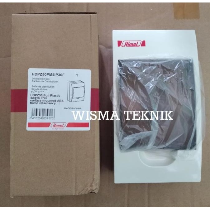 Jual Promo MCB Box 4 Group Surface Mounted Outbow HDPZ50PM4IP30F Himel ...