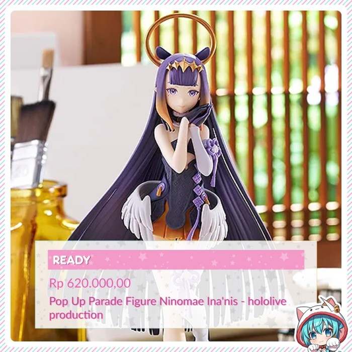 Jual POP UP PARADE Hololive Production Ninomae Ina'nis Complete Figure ...