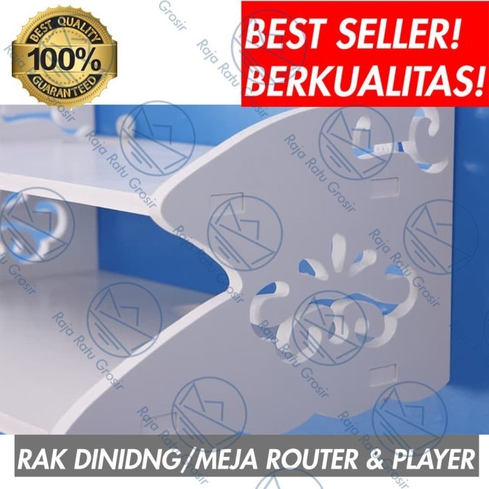 Jual RAK DINDING ROUTER WIFI MODEM TELEPON REMOTE DEKORASI SERBAGUNA ...