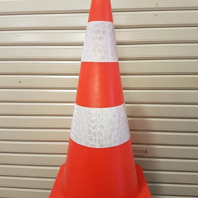 Jual Promo TRAFFIC CONE BASE ORANGE RUBBER MURAH K3 RAMBU SAFETY CONE ...