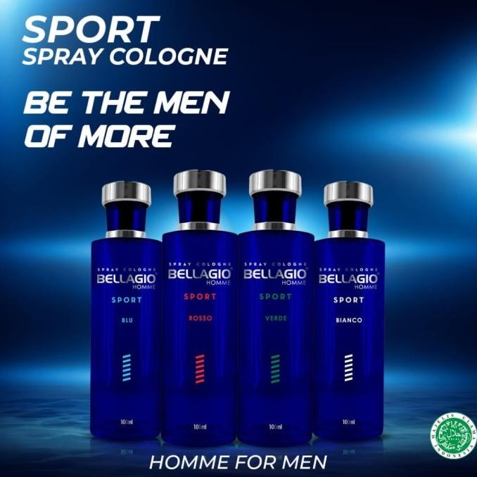 Jual Sale Bellagio Sport Cologne Rosso (Merah) 100Ml - Parfume Bellagio ...