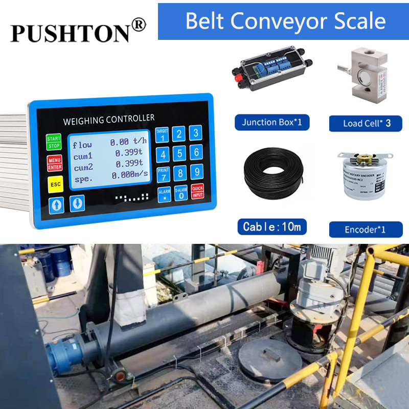 Jual Full Set Conveyor Belt Scale Weighing Display Control Systems With ...