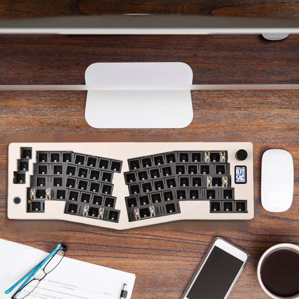 Jual ABM066 Mechanical Keypad Ali-layout RGB Backlit Keyboard | Shopee ...