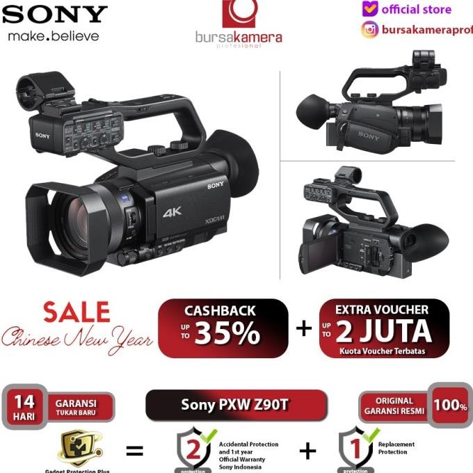 Jual Sony PXW Z90T Sony Z90 4K HDR XDCAM Camcorder Sony Z90 T GARANSI RESMI | Shopee Indonesia