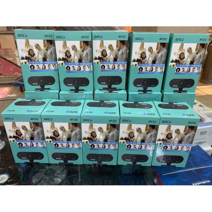 Jual WEBCAM SPC WC02 1080P | Shopee Indonesia