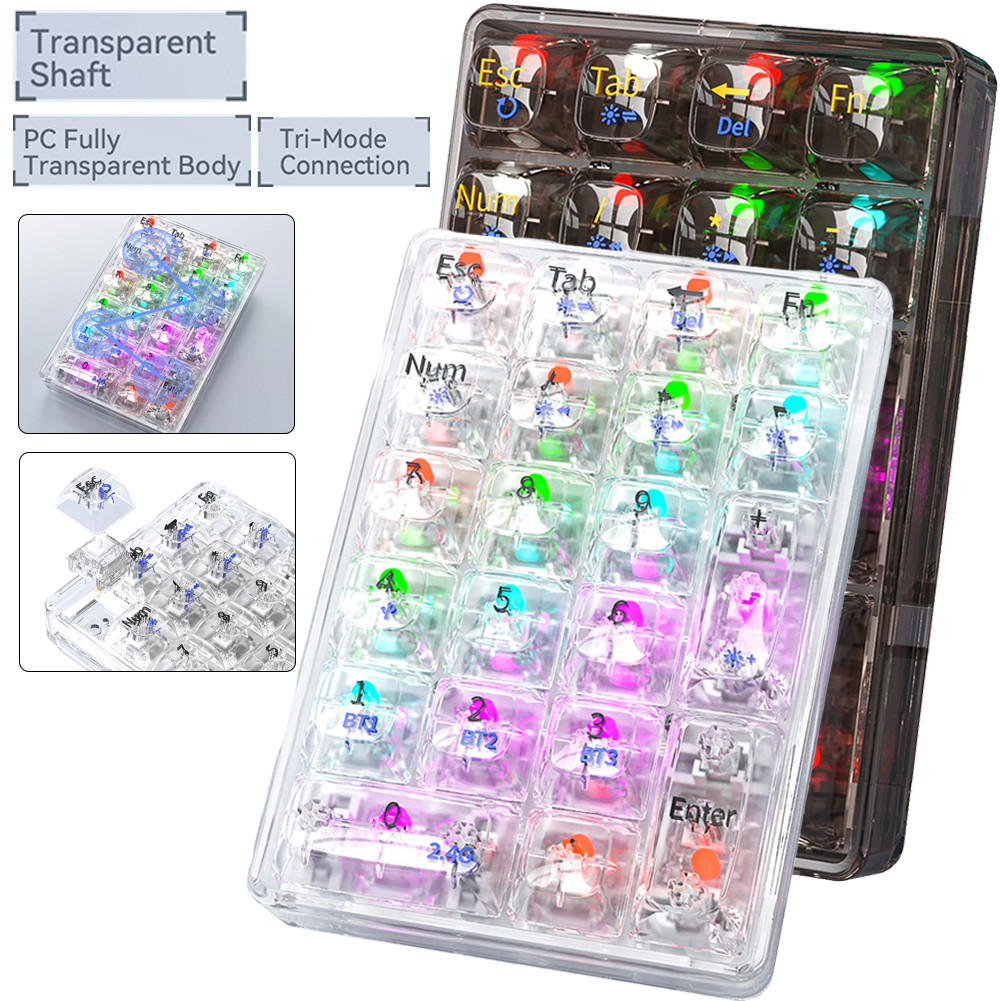 Jual K21 Bluetooth Number Pad Mechanical Numeric Keypad | Shopee Indonesia