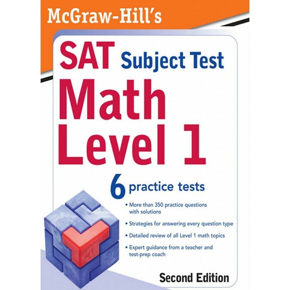 Jual Cetak Buku SAT Subject Test MATH Level 1 | Shopee Indonesia