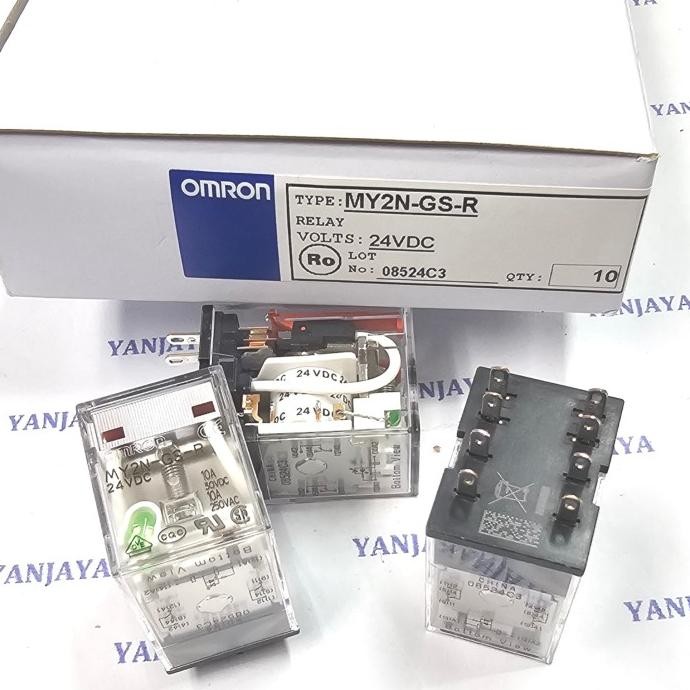 Jual Promo RELAY OMRON MY2N-GS-R 24VDC 8 KAKI RELAY NEW OMRON ORIGINAL COD | Shopee Indonesia