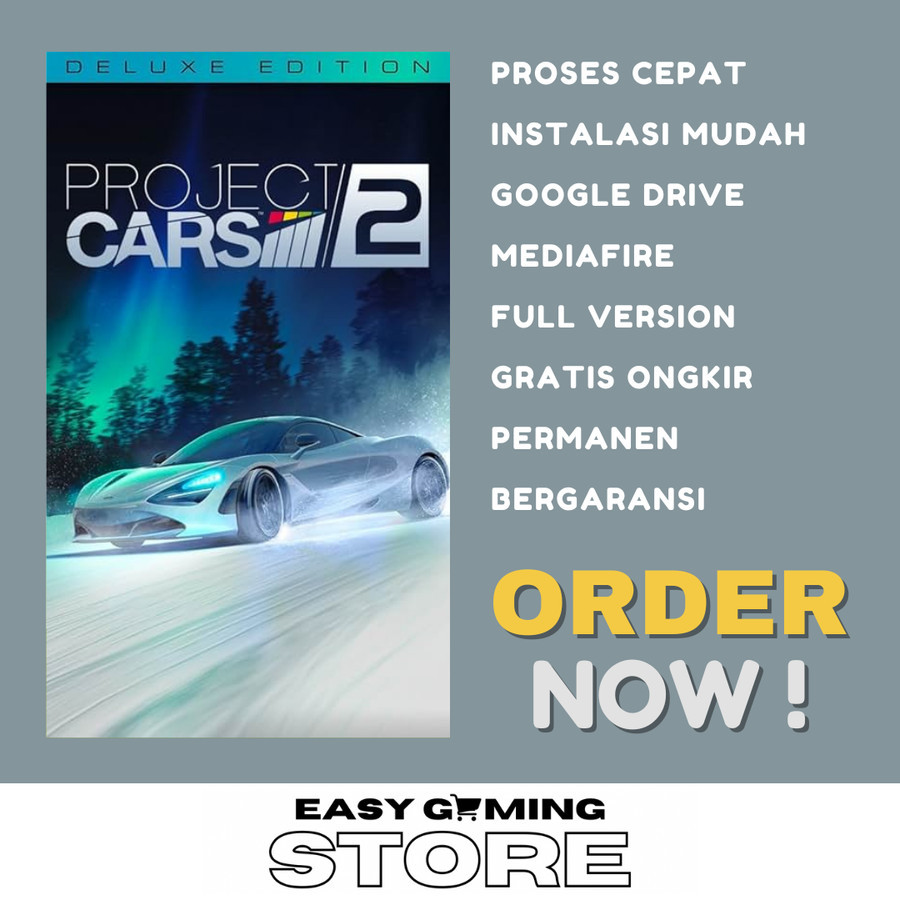 Jual Project Cars 2 Deluxe Edition (Digital Link) | Shopee Indonesia
