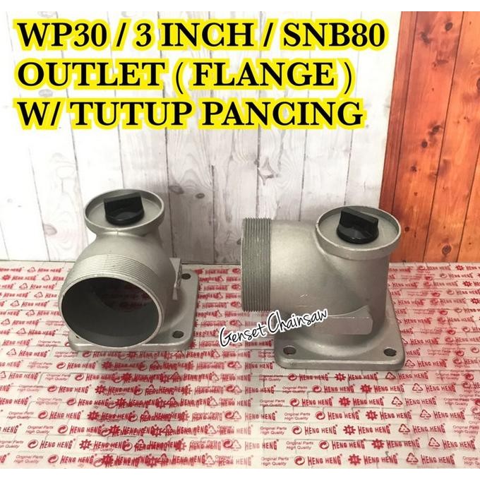 Jual SNB80 WATER OUTLET SOCKET + TUTUP PANCING 3INCH POMPA ALKON WP30 ...