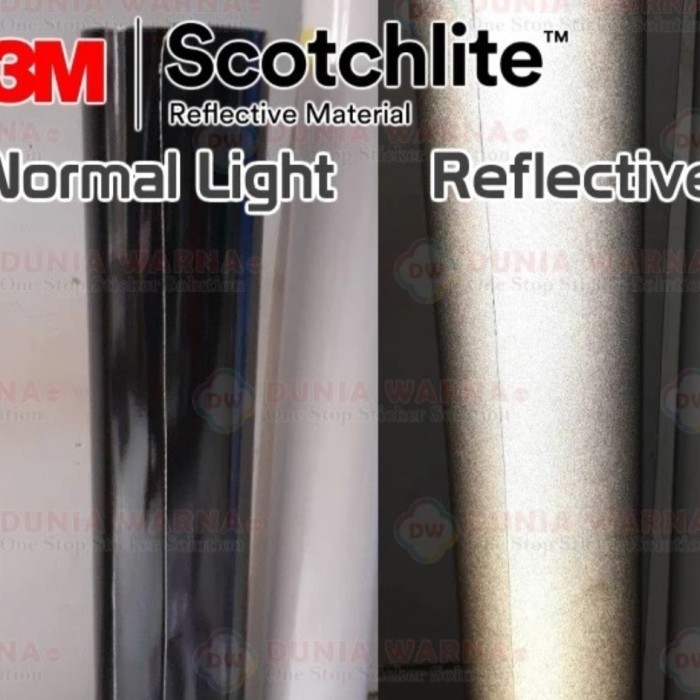Jual Jual Original 3M Stiker Reflective 680 Black 120 X 1 Meter ...