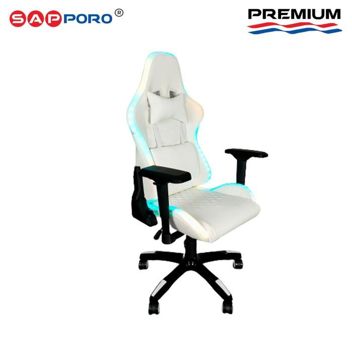 Jual SAPPORO KANSAS - Kursi Gaming RGB Light 4D Armrest Gaming Chair ...