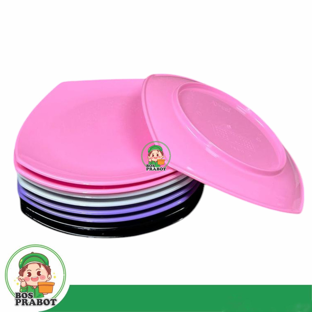 Jual 6 PCS PIRING CEPER MELAMIN 10 INCH / PIRING CEPER MELAMIN JUMBO ...