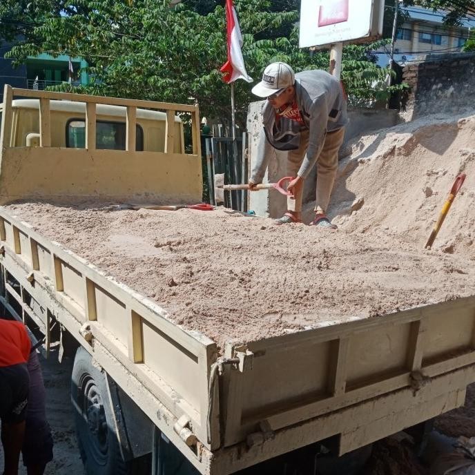 Jual Tersedia Pasir BANGKA ENGKEL / pasir bangunan / pasir kucing ...