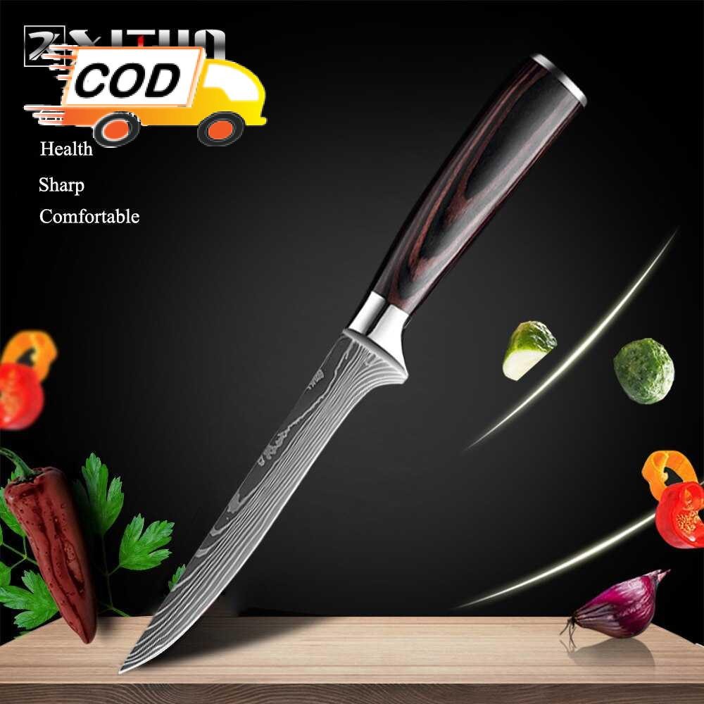 Jual Pisau Dapur Tajam dan Anti Karat Stainless Alat Masak Chef ...