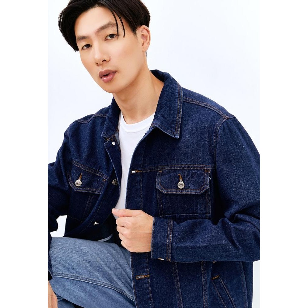 Jual Original Carvil Jaket Pria SKYE-80 Blue Jeans | Shopee Indonesia