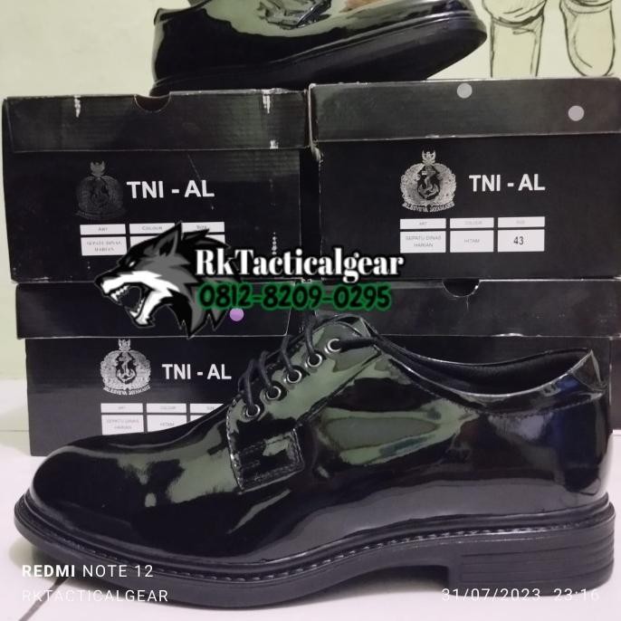 Jual (ORIGINAL) Sepatu PDH JATAH TNI AL Bocorocco | Shopee Indonesia